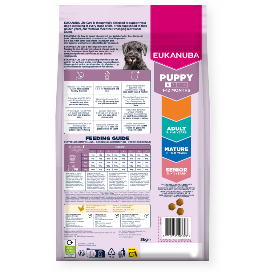 EUKANUBA Life Care – torrfoder för hundar i alla livsstadier - Eukanuba