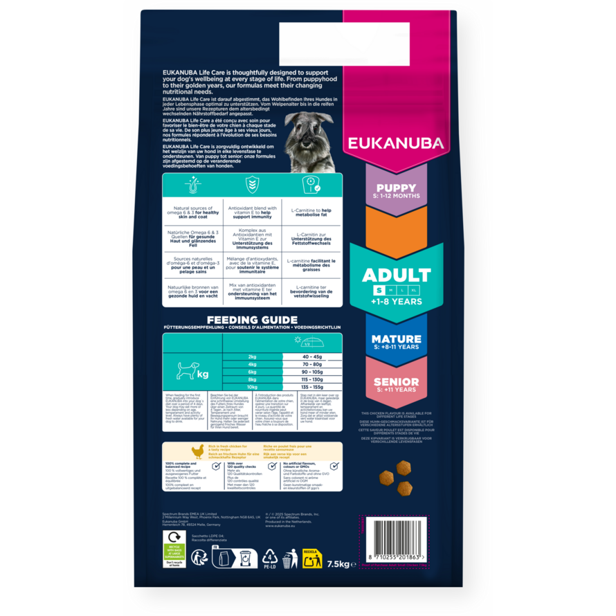 EUKANUBA Life Care – torrfoder för hundar i alla livsstadier - Eukanuba
